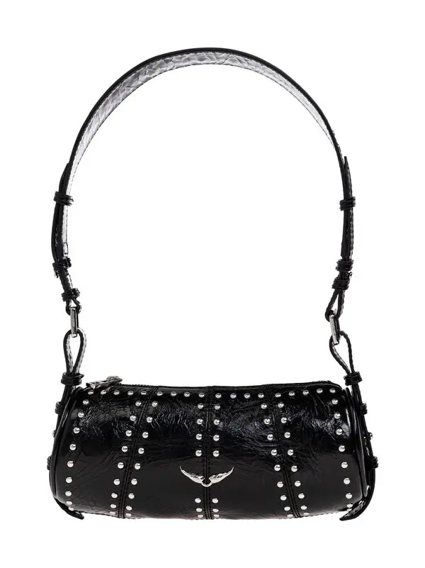 Zadig&Voltaire Le Roudoudou Studs Shoulder Bag - Black