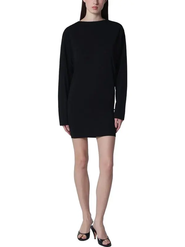 Jacquemus Mistral Short Dress - Black