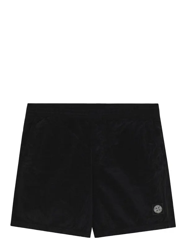 Stone Island Nylon Swimsuit - Black
