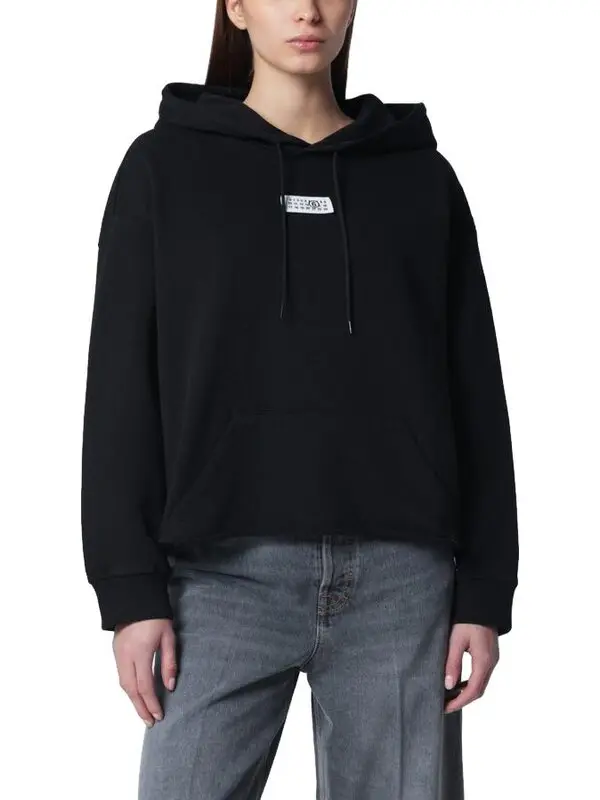MAISON MARGIELA Cotton Hoodie - Black