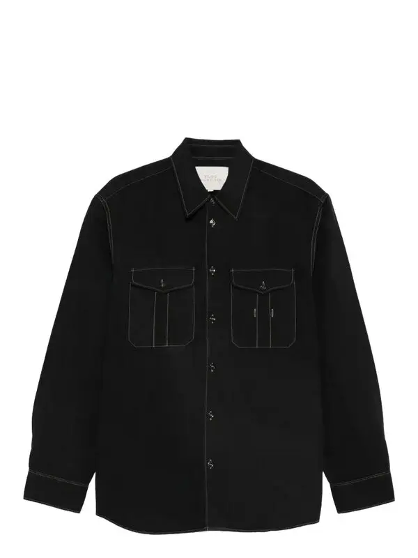 Studio Nicholson Louro Button Shirt - Black