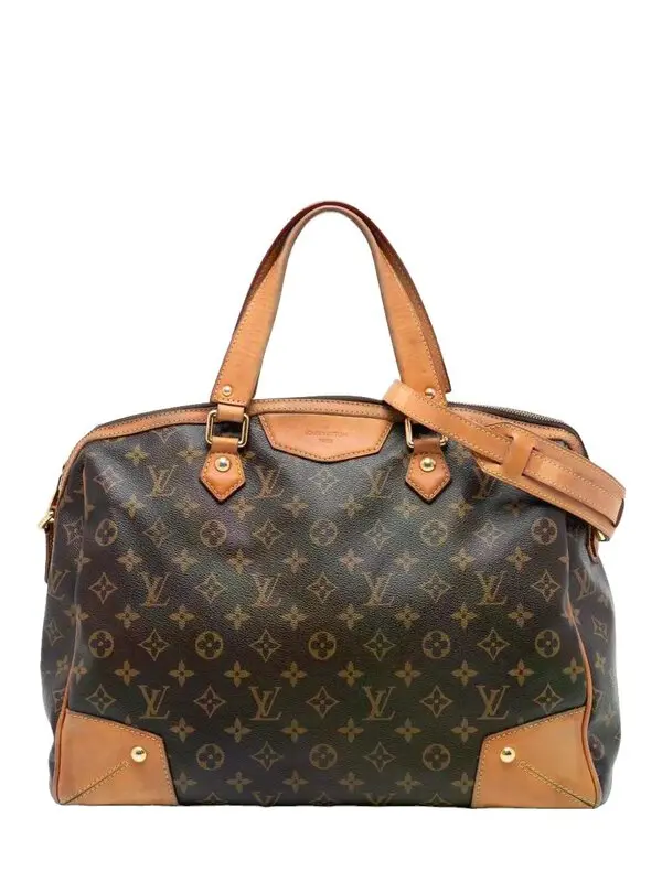 LOUIS VUITTON 2011-2015 Monogram Retiro Gm Satchel - Brown