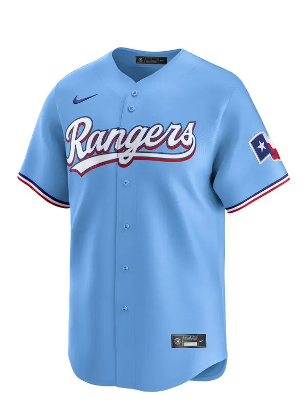 Nike Corey Seager Texas Rangers Dri-fit Mlb Limited Jersey - Blue