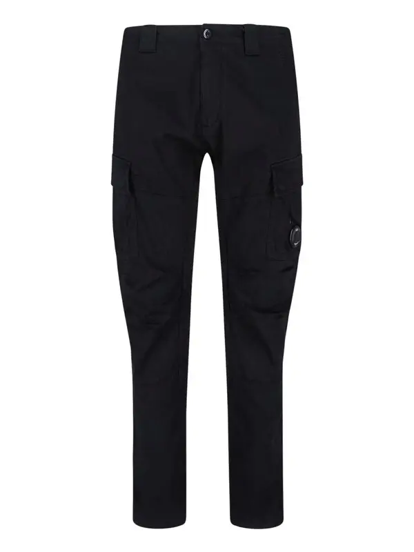 C.P. COMPANY Lens Cargo Pants - Black
