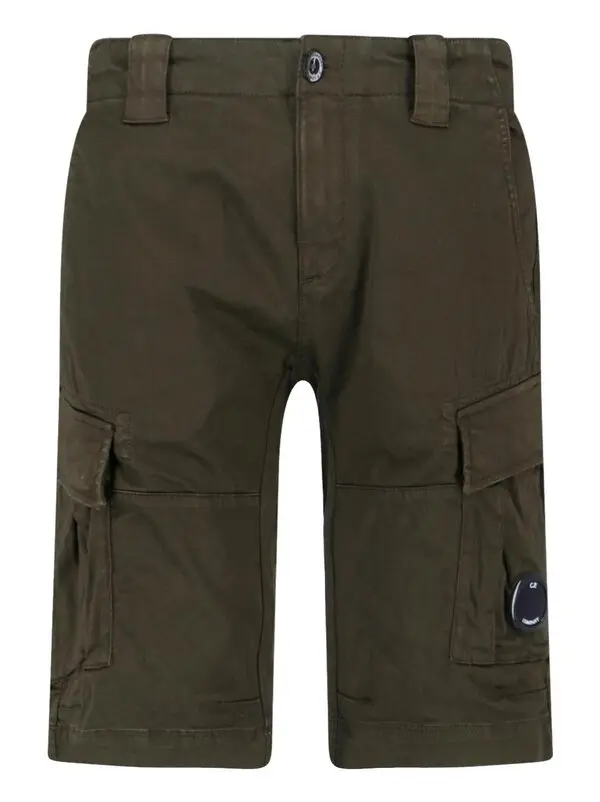 C.P. COMPANY Lens Cargo Shorts - Green