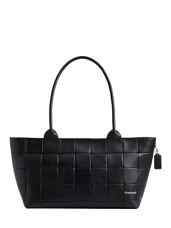 COACHTOPIA Alter/ego Large Upcrafted Leather Tote Bag - Black