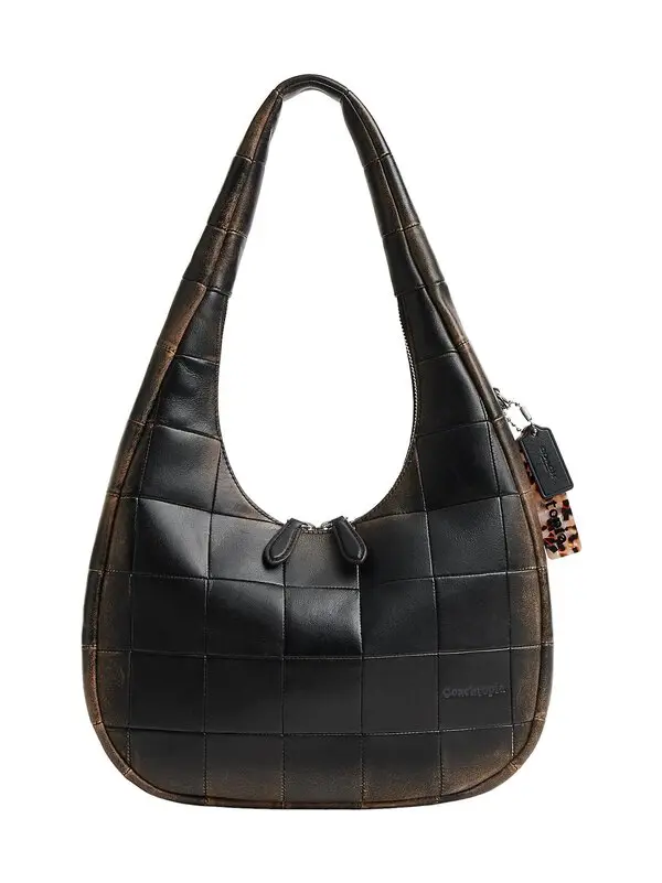 COACHTOPIA Alter/ego Crescent Shoulder Bag - Black/brown