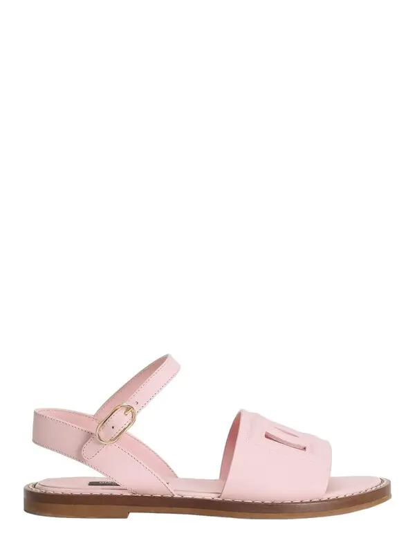 Dolce & Gabbana Calfskin Sandals - Pink