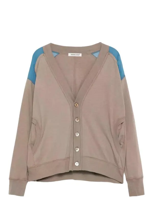 UNDERCOVERISM Color-block Cardigan - Neutrals