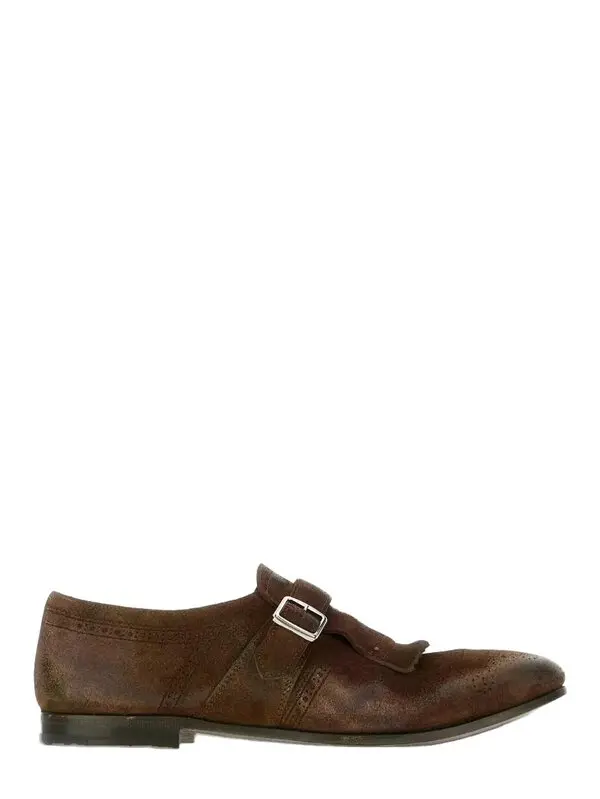 Church's Shanghai Monk Strap Shoes - Brown