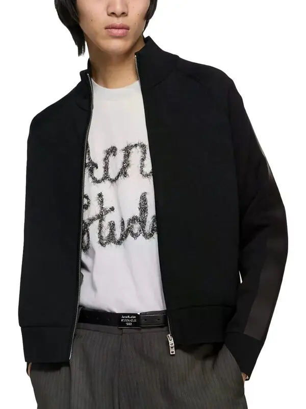 Acne Studios Logo-print Sweatshirt - Black