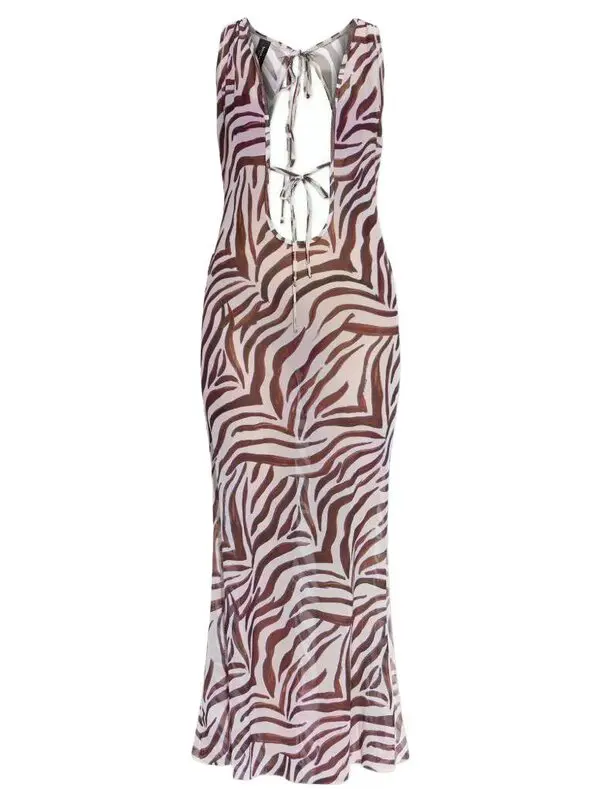 Bond Eye Maxi Dress - Brown