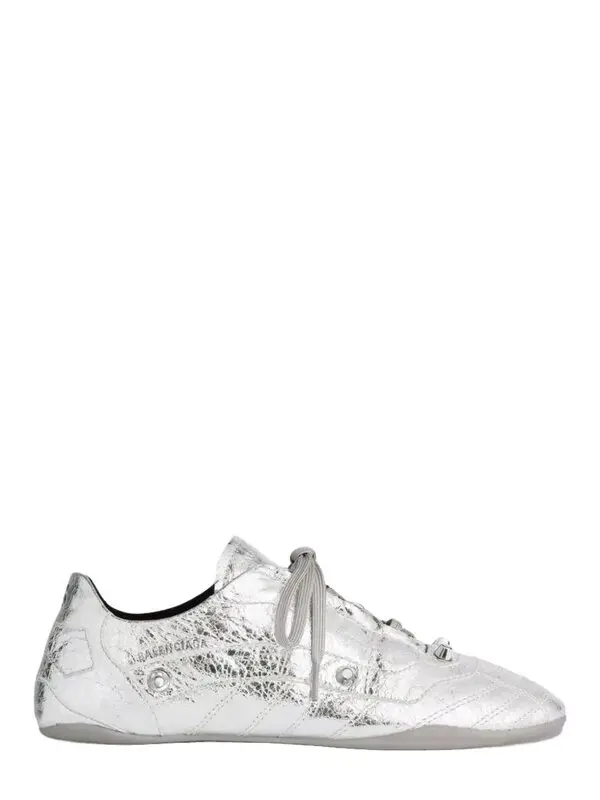 Balenciaga City Lace-up Sneakers - Silver