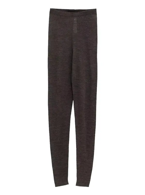 LAUREN MANOOGIAN Elasticated-waistband Leggings - Grey