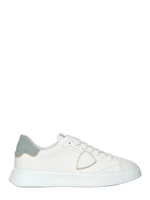 Philippe Model Triangle-patch Sneakers - White