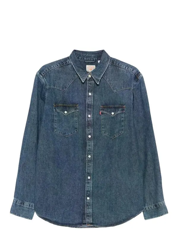 LEVI'S Barstow Western Denim Shirt - Blue