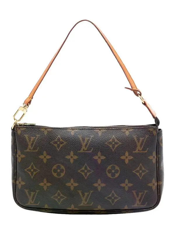 LOUIS VUITTON 1999 Monogram Pochette Accessoires - Brown