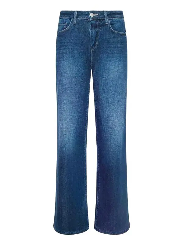 L'Agence Alicent Wide-leg Jeans - Blue