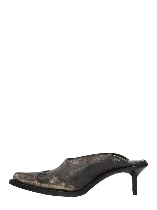 ANN DEMEULEMEESTER Beate Mules - Black