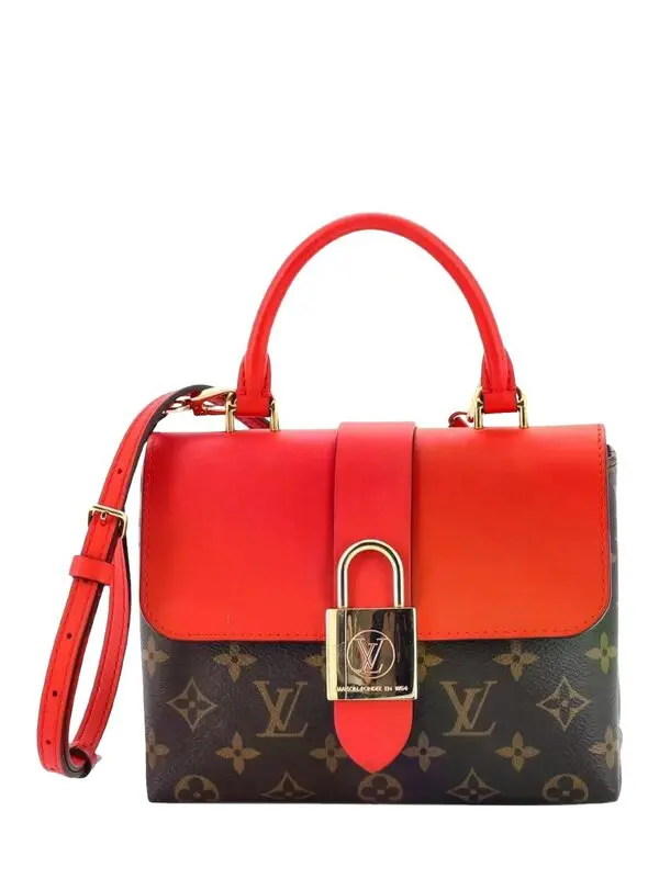 LOUIS VUITTON Locky Bb Satchel Monogram Canvas - Brown