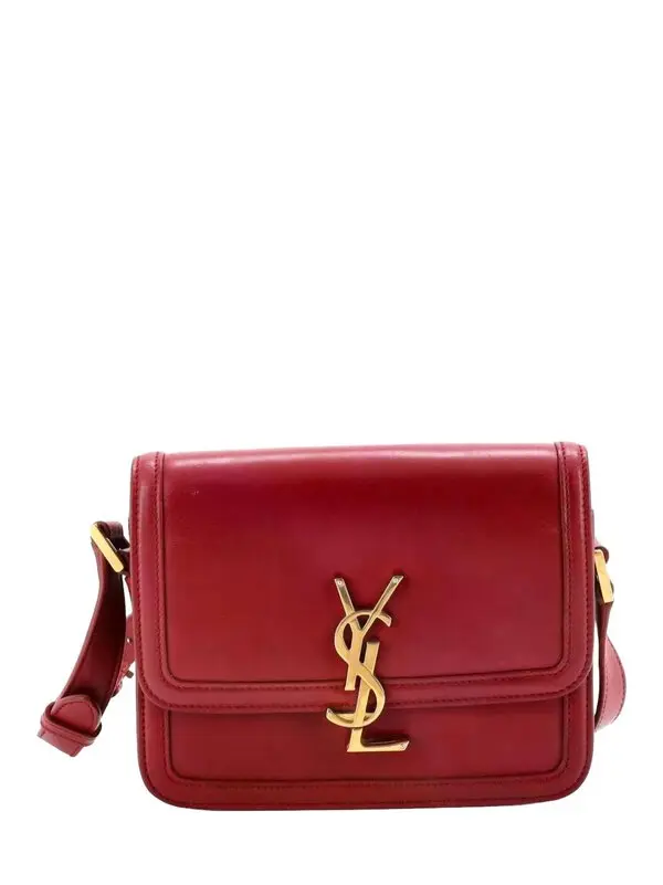 Saint Laurent Solferino Small Crossbody Bag - Red