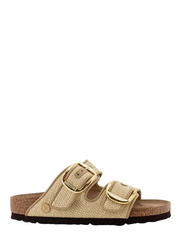 BIRKENSTOCK Arizona Big Raffia Sandals - Beige