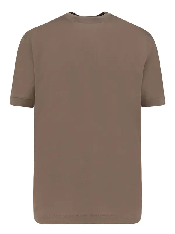 NUGNES 1920 Cotton Tshirt - Beige