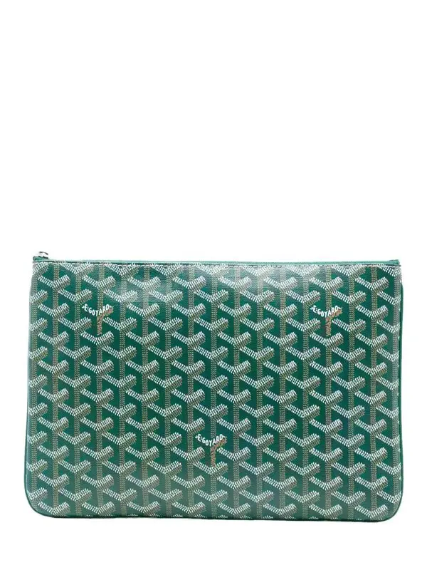 Goyard 2018 Senat Mm Clutch Bag - Green