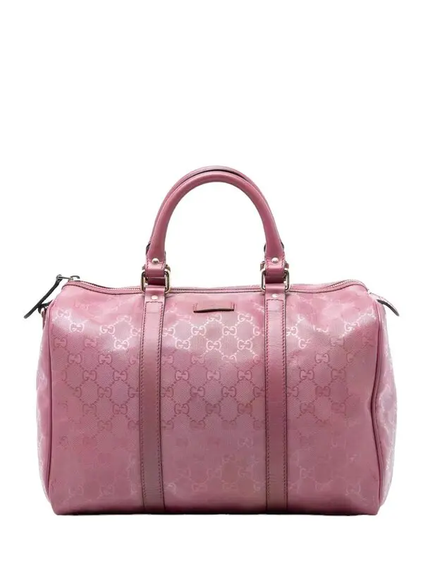Gucci Gg Imprime Joy Boston Bag - Pink