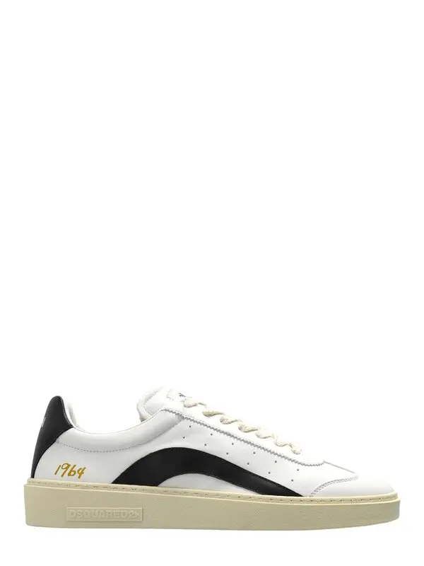 Dsquared2 Rider Leather Sneakers - White