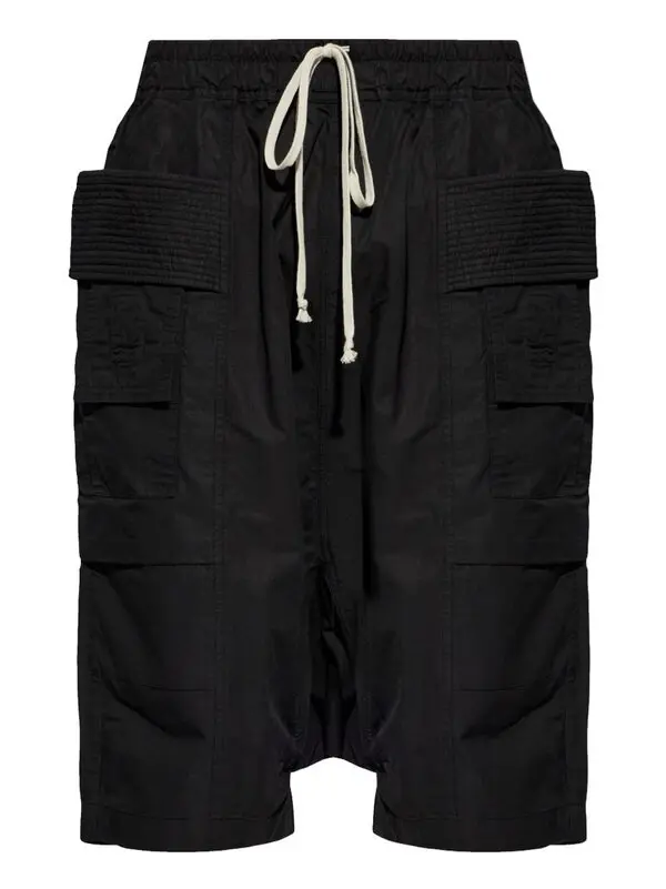 Rick Owens Cargo Shorts - Black