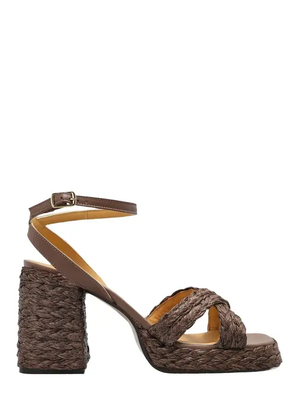 CastaÑer Valeriette’ Platform Sandals - Brown