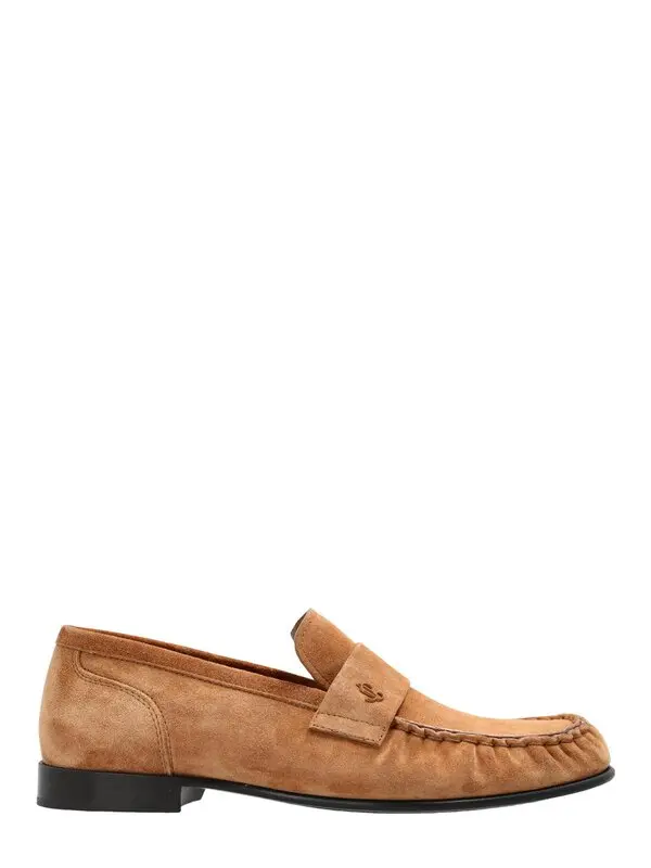 JIMMY CHOO Ellis Loafers - Brown