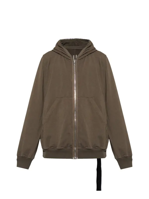 Rick Owens Hooded Sweatshirt - Brown