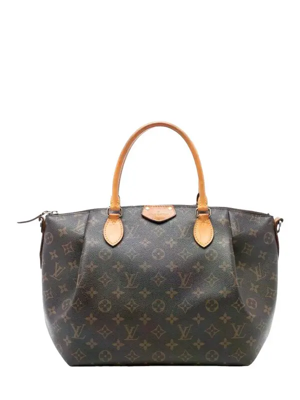 LOUIS VUITTON 2014 Monogram Turenne Mm Satchel - Brown