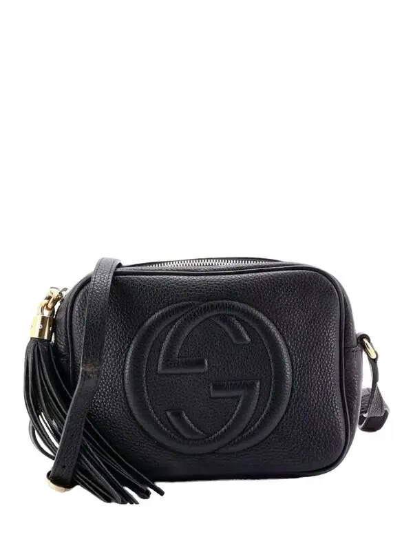 Gucci Soho Disco Leather Crossbody Bag - Black