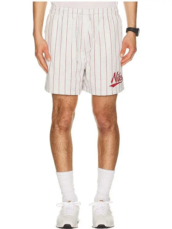 Nike Baseball Flow Shorts - Photon Dust & Team Crimson