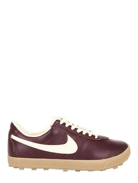 Nike Astrograbber Sneaker - Burgundy Crush  Muslin & Gum Yellow