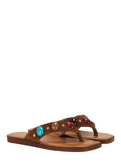Seychelles Top Of The World Sandal - Brown Suede