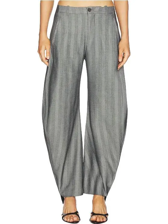 Free People Spotlight Trouser - Grey Combo