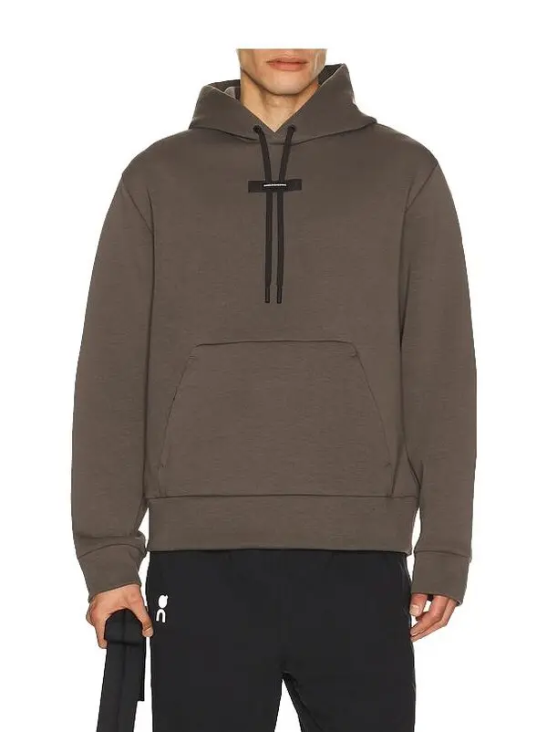 On Focus Tech Hoodie - Shadow
