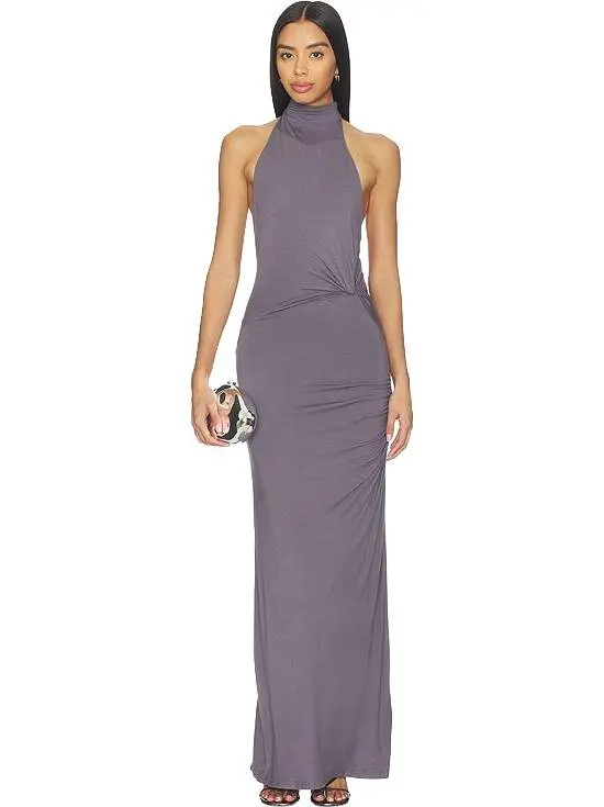 Superdown Eloraina Maxi Dress - Gray
