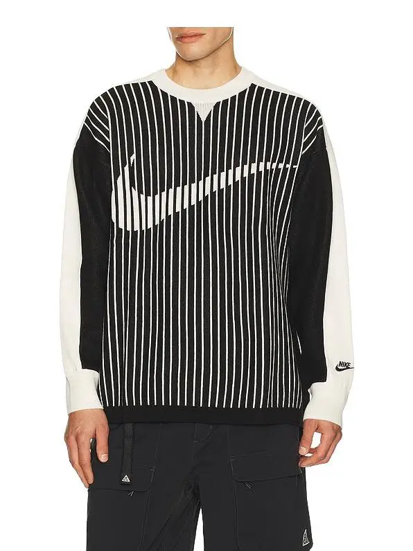 Nike Jersey Sweater - Black & Sail