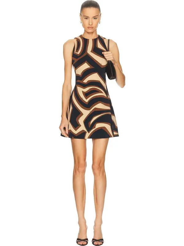 Emilio Pucci Mini Dress - Black And Gold