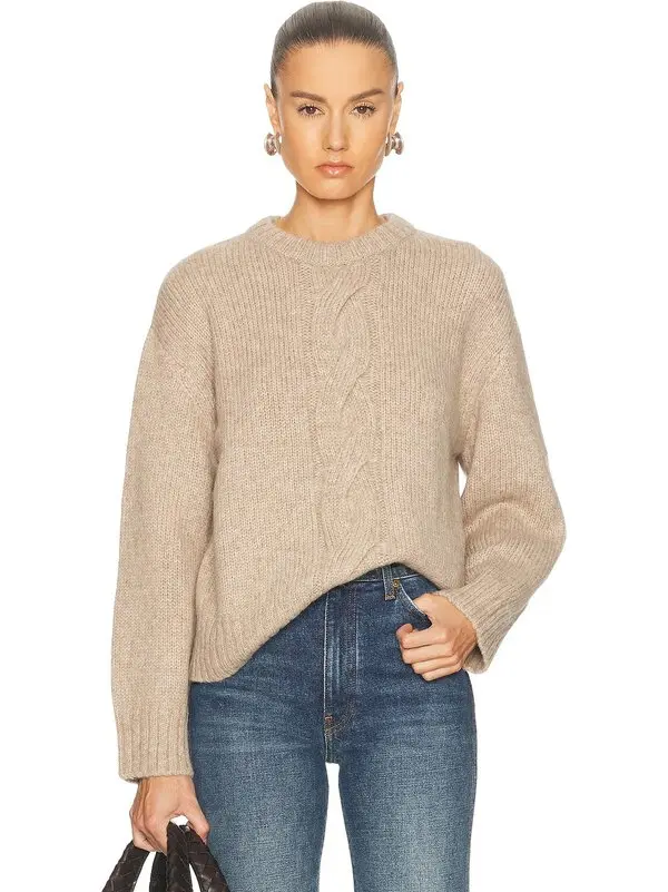 Jenni Kayne Tove Crewneck Sweater - Oat