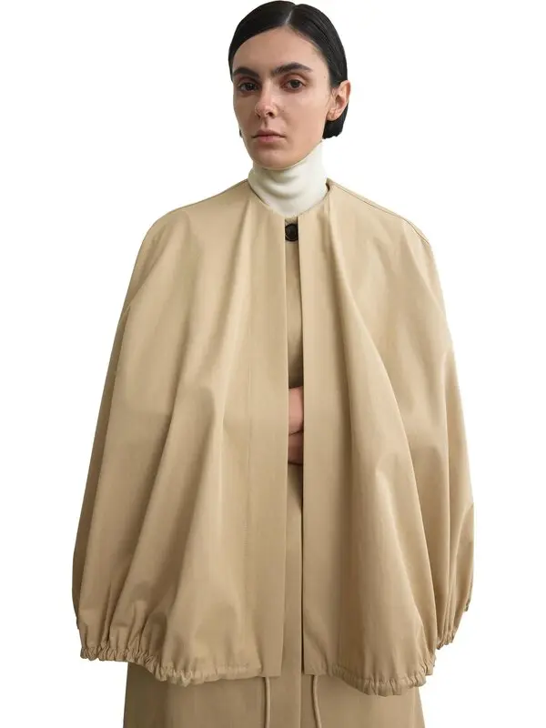 TOTEME Detachable Cape - Beige