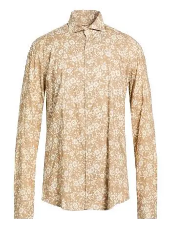 BASTONCINO Shirt Size Viscose, Linen - Beige