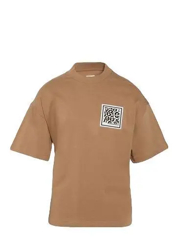 Emporio Armani T-shirt Camel Size Cotton - Beige