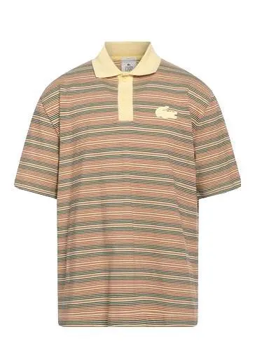 Lacoste Polo Shirt Pastel Size Cotton, Elastane - Yellow