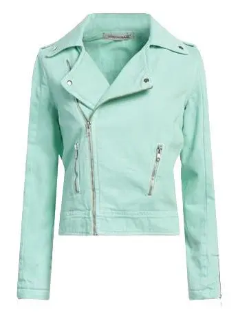 HINNOMINATE Light Cotton Biker Jacket - Green